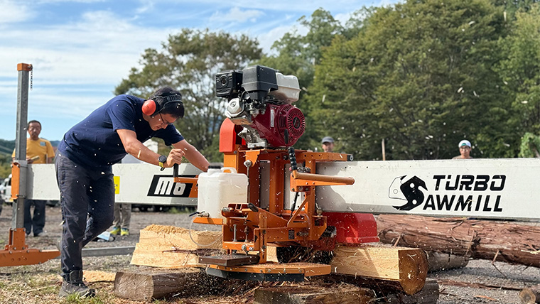 【9/21開催】講演・実演会 in岐阜県立森林文化アカデミー レポート - ターボソーミル ジャパン Turbosawmill Japan